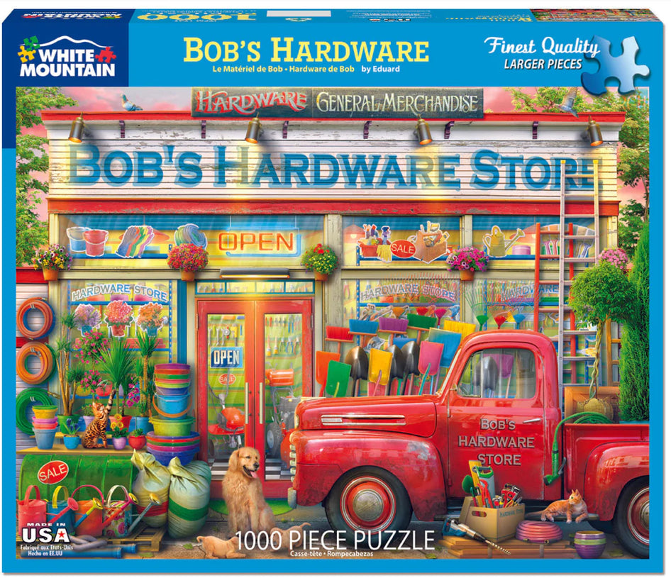 Bob’s Hardware Store 1000 pc Puzzle – Nana’s Niche and Corner